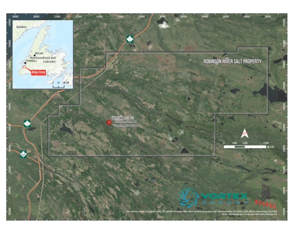 Vortex Energy Retrieves 279 Meters Of Core Containing Visible Salt Mineralization From The ...